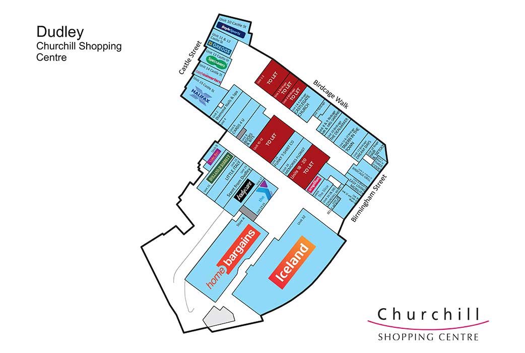 The Churchill Shopping Centre, Dudley, West Midlands